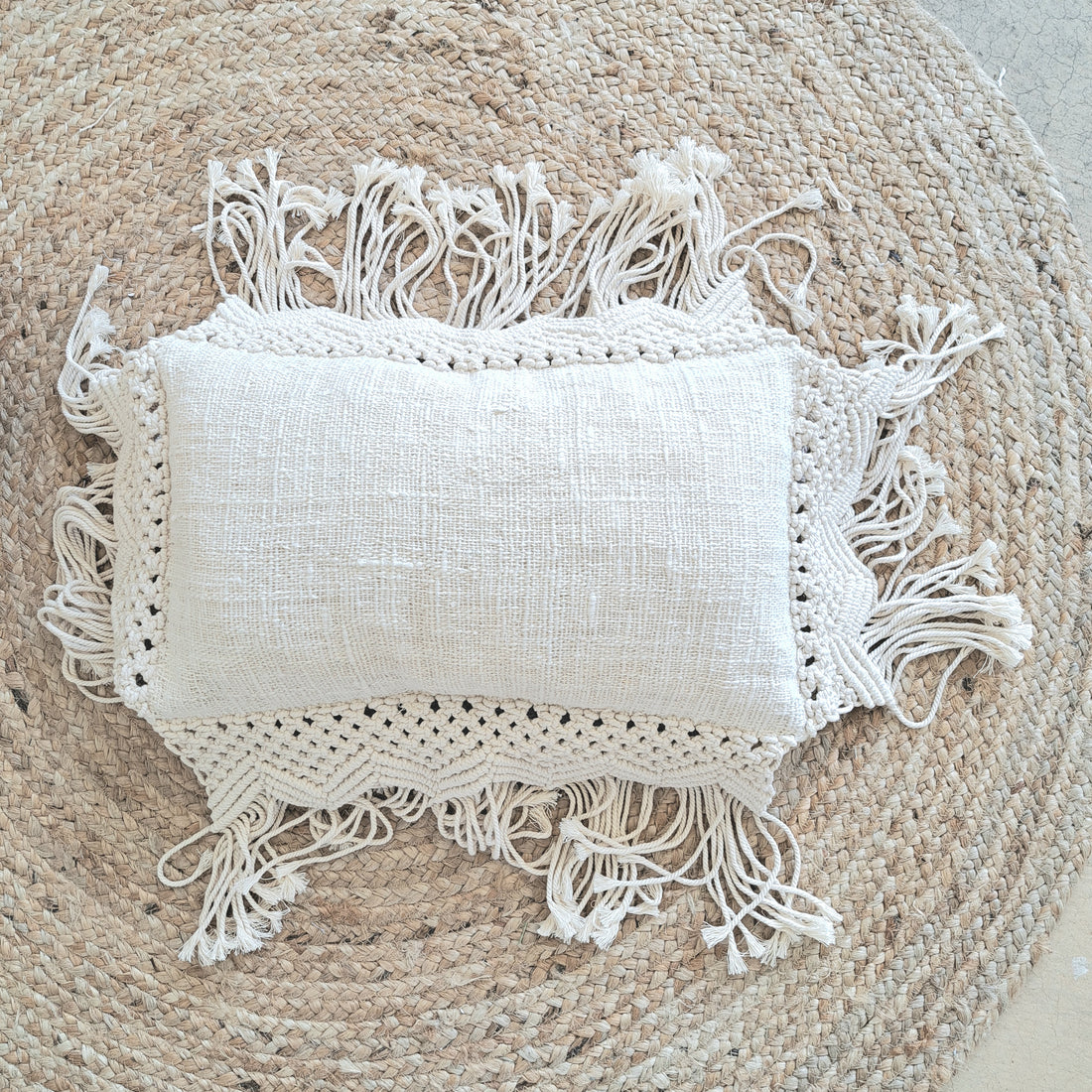 Ashari Crochet Cushion